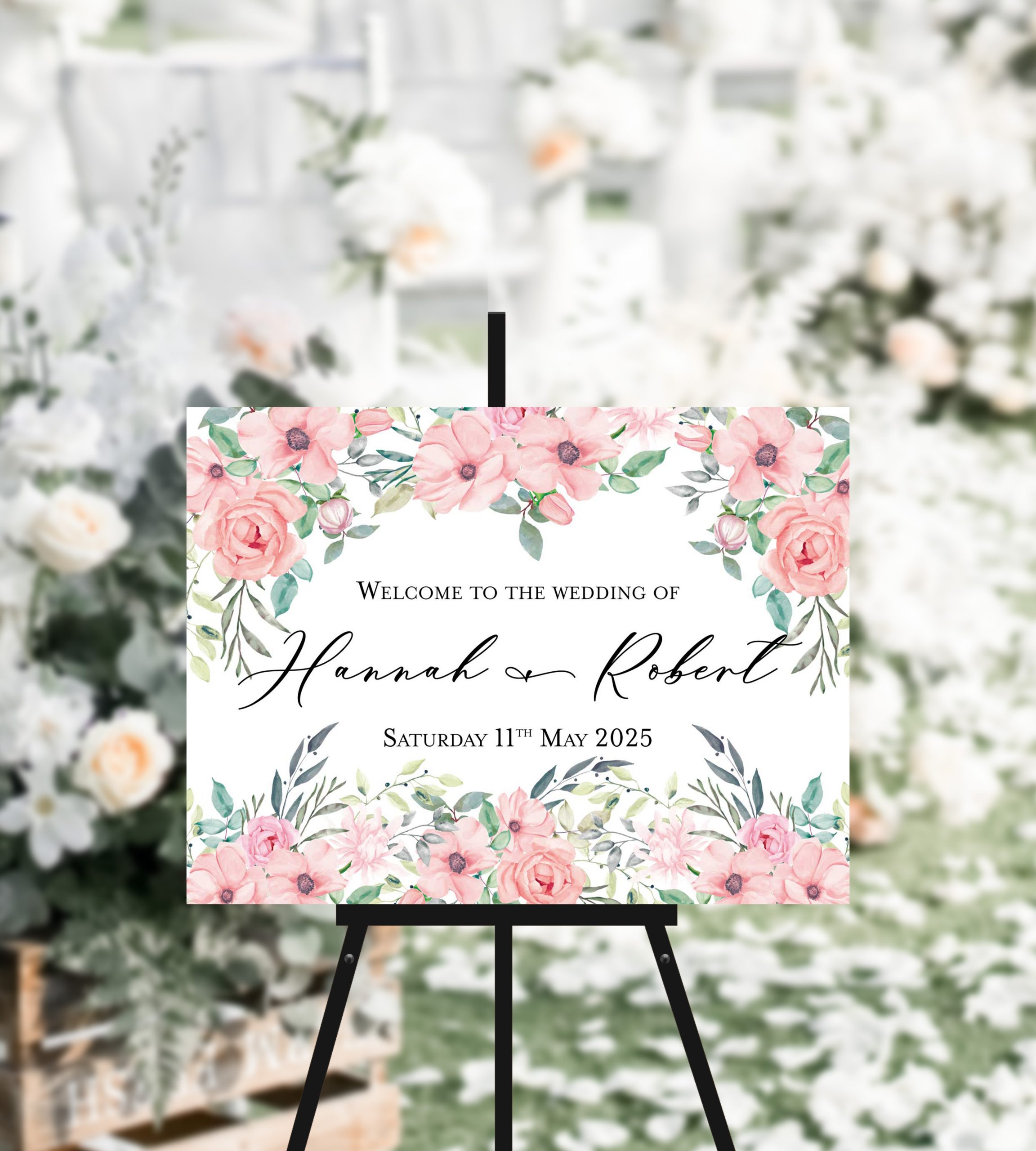 A2 Fairytale Welcome Sign – Wedding Invitations by Clare